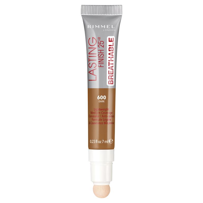 Buy Rimmel Lasting Finish Breathable Concealer 600 Dark Online at ...
