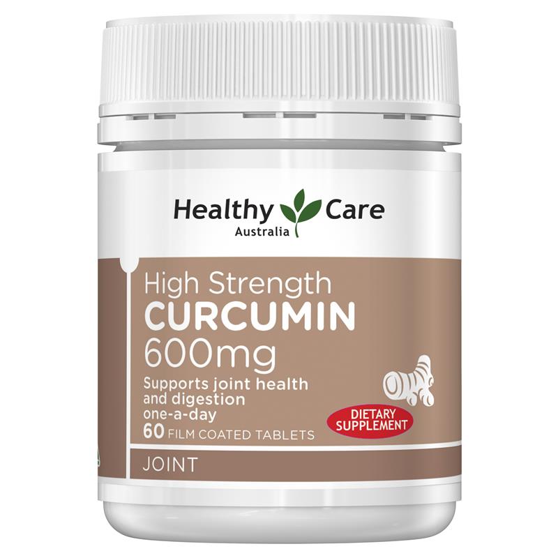 Buy Healthy Care High Strength Curcumin 600mg 60 Tablets Online at ...
