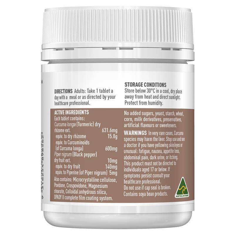 Buy Healthy Care High Strength Curcumin 600mg 60 Tablets Online at ...