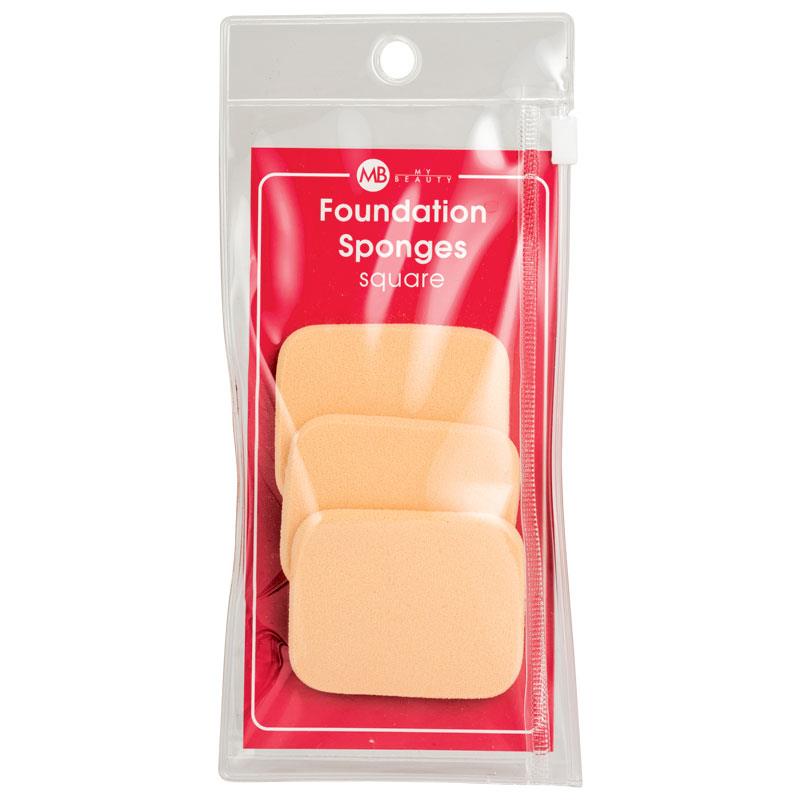 Buy My Beauty Tools Square Foundation Sponge x3 Online at Chemist ...