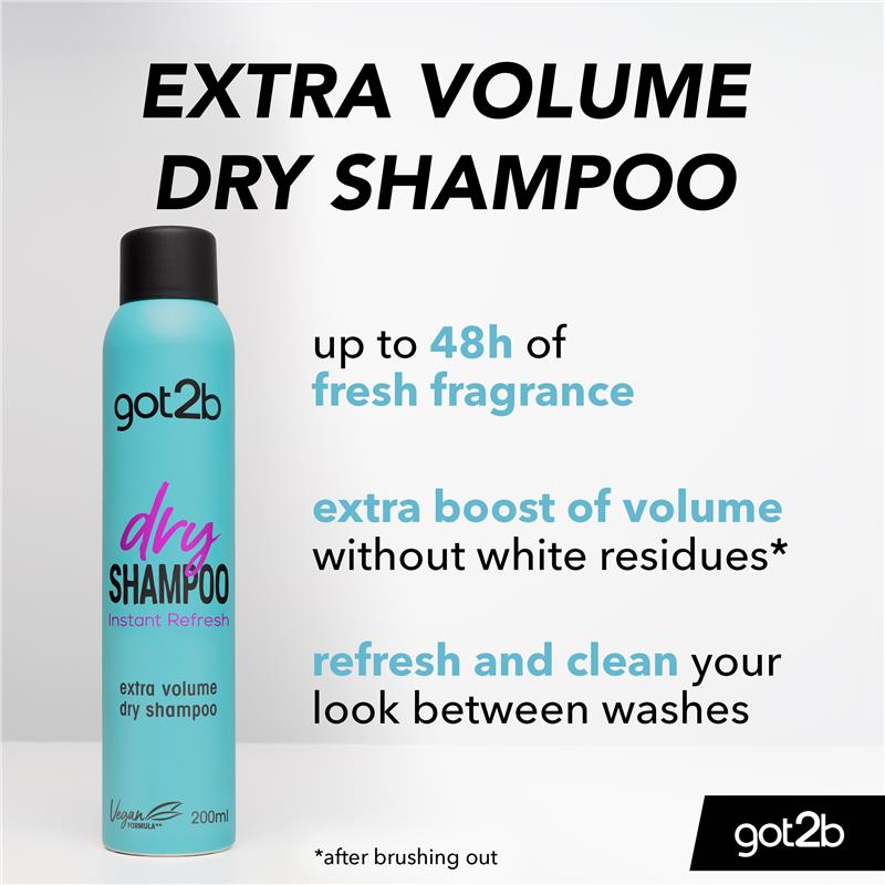 Buy Got2b Fresh It Up Volume Dry Shampoo 200ml Online at Chemist Warehouse®