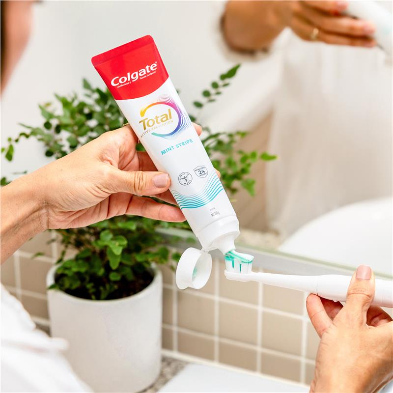 Buy Colgate Toothpaste Total Mint Stripe 115g Online at Chemist Warehouse®