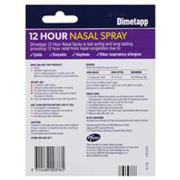 Buy Dimetapp 12 Hour Nasal Spray 20ml Twin Pack Exclusive Online at ...