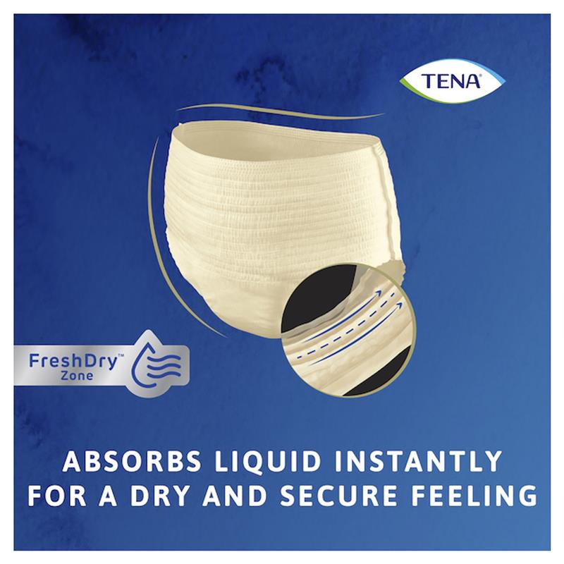 Buy Tena Pant Discreet Super Medium Coloured 9 Pack Online at Chemist ...