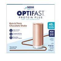 Buy Optifast Protein Plus Shake Chocolate 63g x 10 Sachets Online at ...