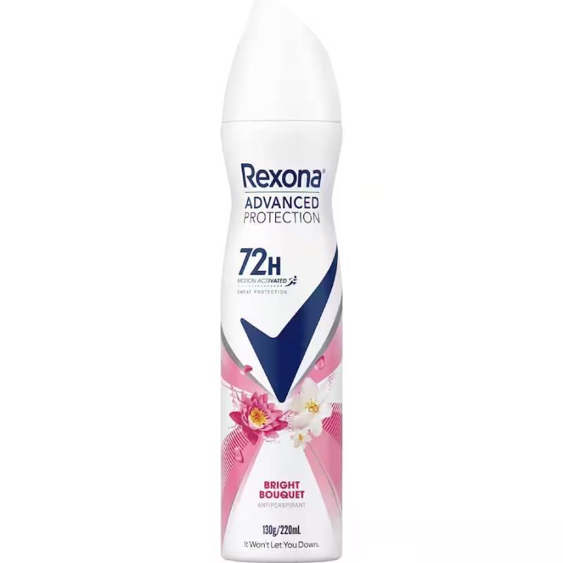 Buy Rexona Women Deodorant Aerosol Bright Bouquet 220ml Online at ...