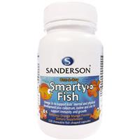 Buy Sanderson Smarty Fish Omega 3 + Colostrum + Iodine & Zinc Chewable ...