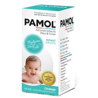 Buy Pamol Infant Drops Orange 60ml Online at Chemist Warehouse®