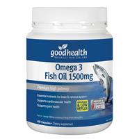 Buy Good Health Omega 3 Fish Oil 1,500mg 400 Capsules Online at Chemist ...