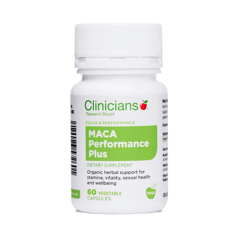 Buy Clinicians MACA Performance Plus 60 Capsules Online at Chemist ...