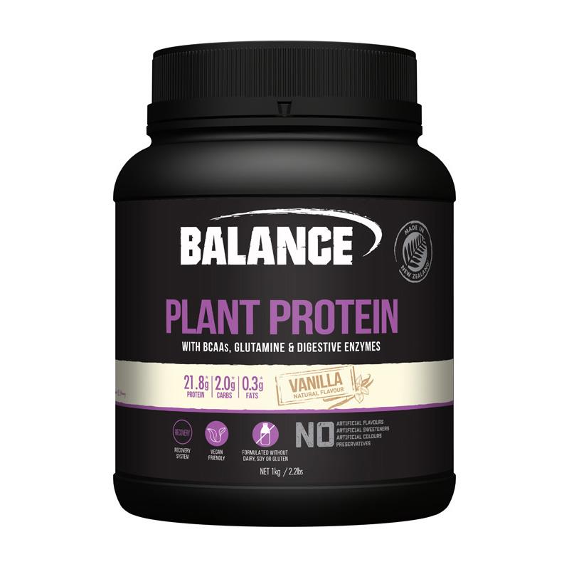 Buy Balance Plant Protein Vanilla 1kg Online at Chemist Warehouse®