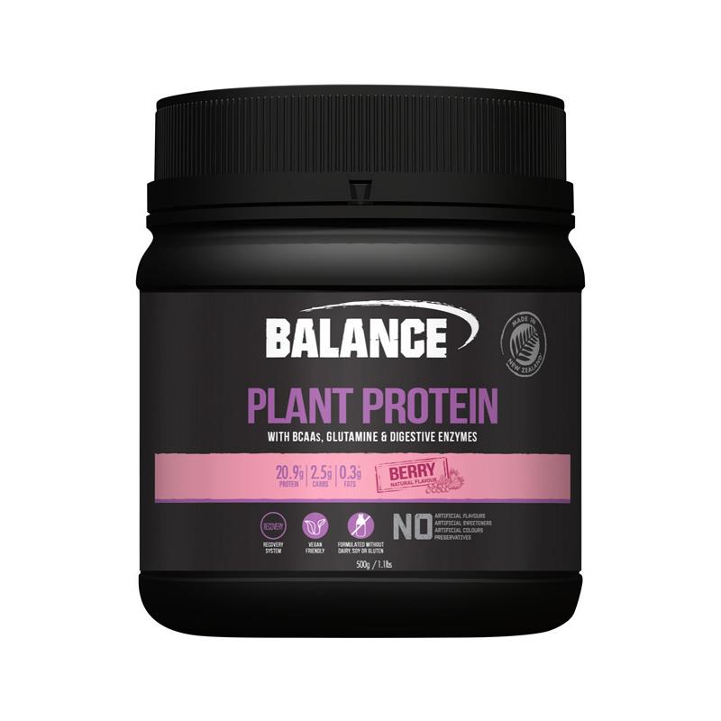 Buy Balance Plant Protein Berry 500g Online at Chemist Warehouse®