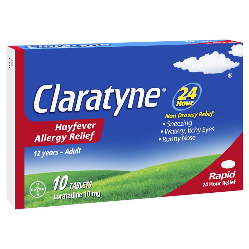 Buy Claratyne 10mg 10 Tablets Online at Chemist Warehouse®