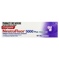 Buy Colgate Toothpaste NeutraFluor 5000 Plus 56g (Pharmacist Only ...