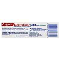 Buy Colgate Toothpaste NeutraFluor 5000 Plus 56g (Pharmacist Only ...