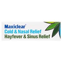 Buy Maxiclear Cold & Nasal Hayfever & Sinus Relief 30 Tablets Online at ...