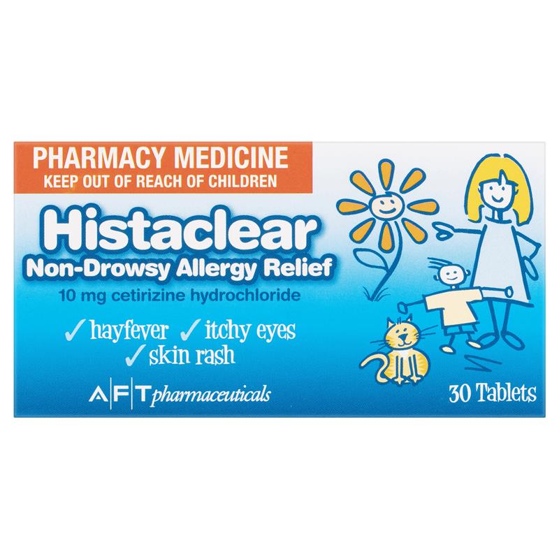 Buy Histaclear 10mg 30 Tablets Online at Chemist Warehouse®