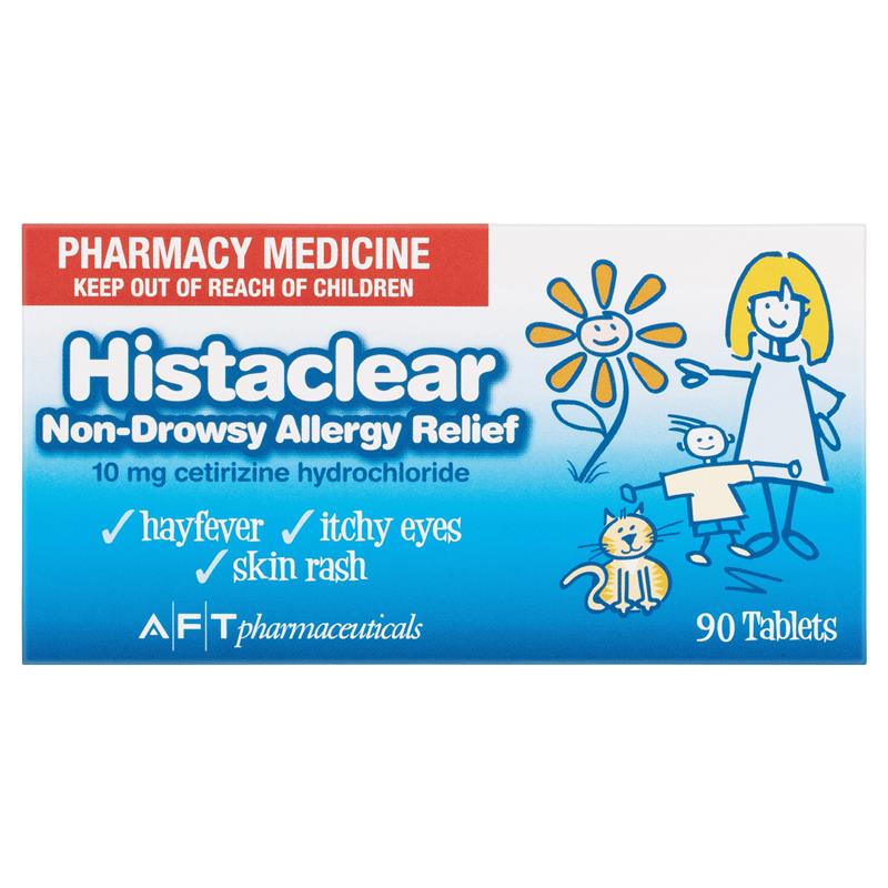 Buy Histaclear 10mg 90 Tablets Online at Chemist Warehouse®