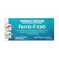 Buy Ferro-F-Tab 310mg 60 Tablets Online at Chemist Warehouse®