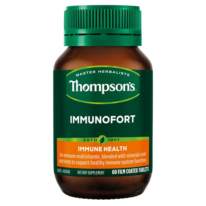 Buy Thompson's Immunofort 60 Tablets Online at Chemist Warehouse®