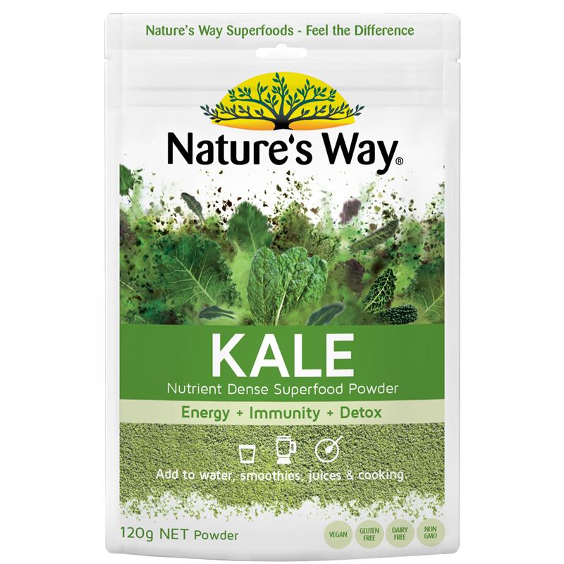 Buy Nature's Way Super Foods Kale Powder 120g Online at Chemist Warehouse®