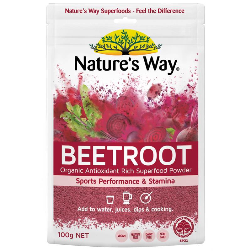 Buy Nature's Way Super Foods Beetroot Powder 100g Online at Chemist ...