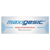 Buy Maxigesic Double Action 50 Tablets Online at Chemist Warehouse®