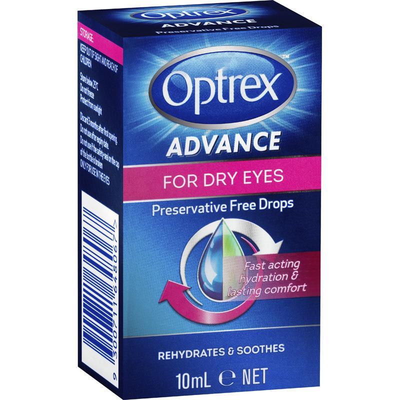 Buy Optrex Advance Dry Eye Drops 10ml Online at Chemist Warehouse®