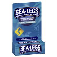 Buy Sea Legs Bottle 12 Tablets Online at Chemist Warehouse®