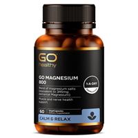 Buy GO Healthy Magnesium 800 60 VegeCapsules Online at Chemist Warehouse®
