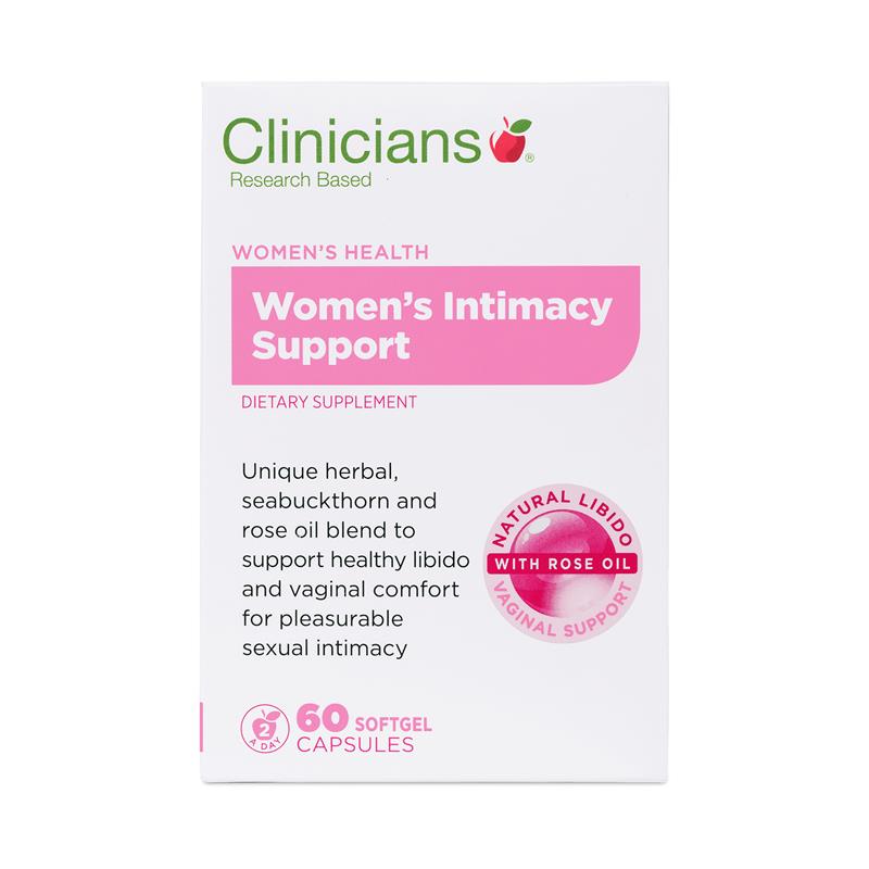 Buy Clinicians Women's Intimacy Support 60 Capsules Online at Chemist ...