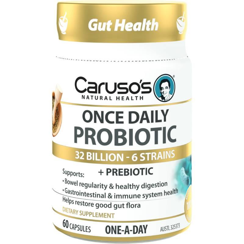 Buy Caruso's Once Daily Probiotic One-A-Day 60 Capsules Online at ...