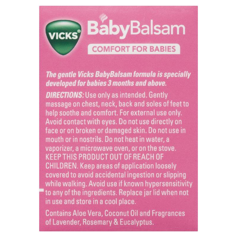 Buy Vicks VapoRub BabyBalsam 100g Online at Chemist Warehouse®